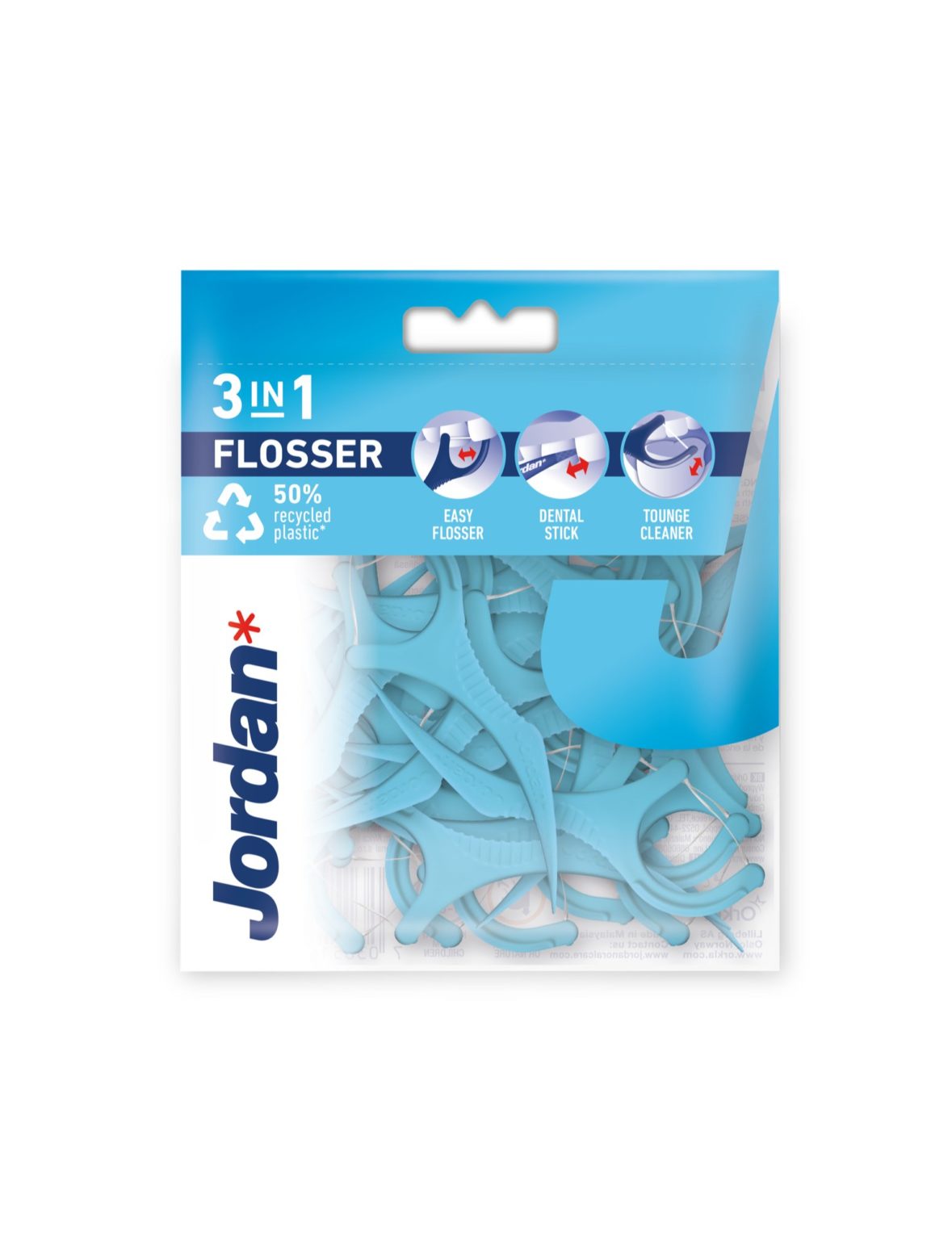 3-in-1 Flosser -hammaslankain | Jordan Oral Care