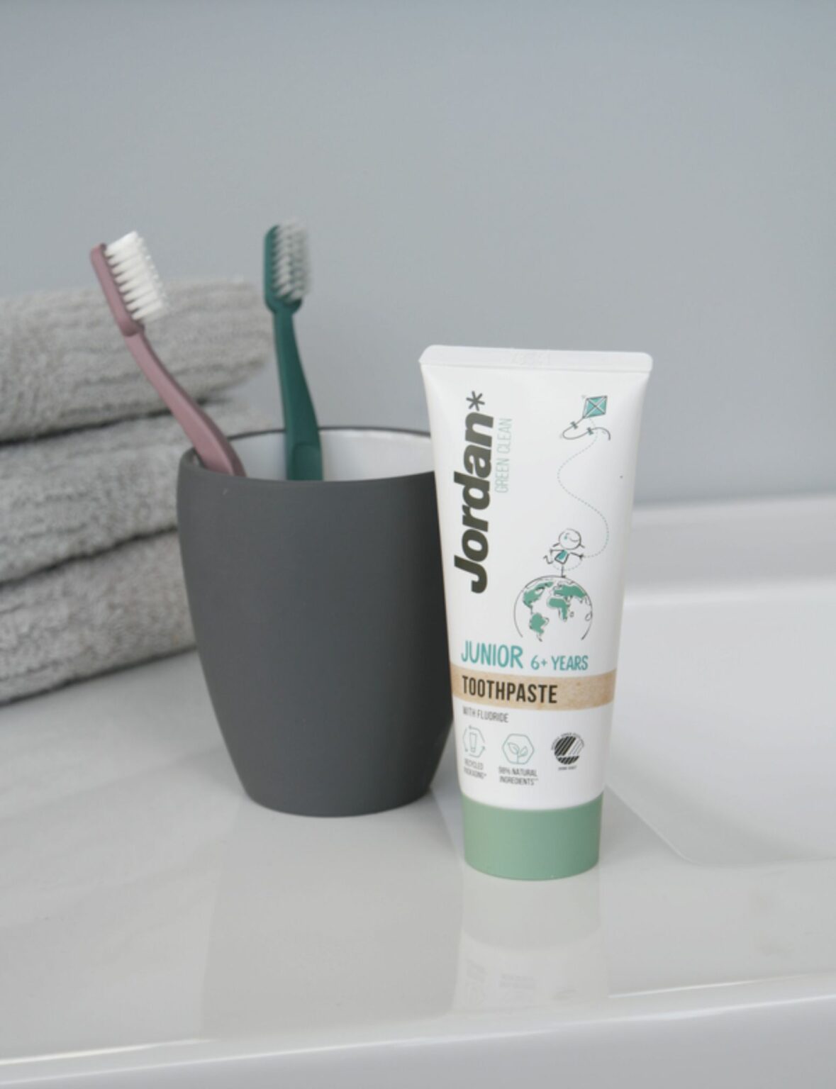 Green Clean Junior Toothpaste | Jordan Oral Care