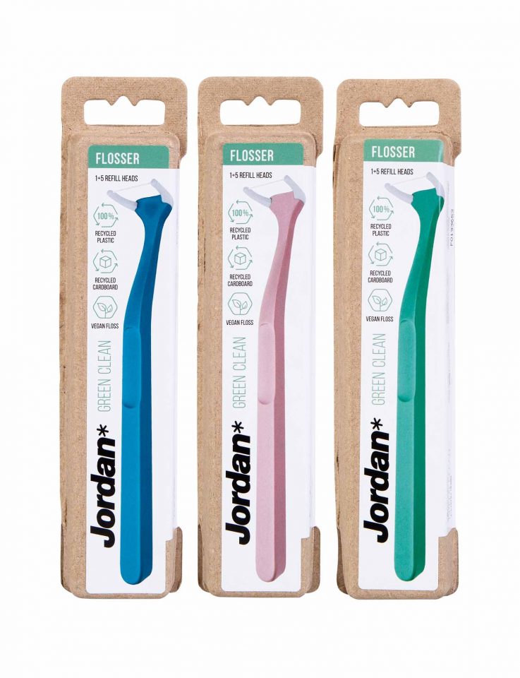 Green Clean Flosser | Jordan Oral Care