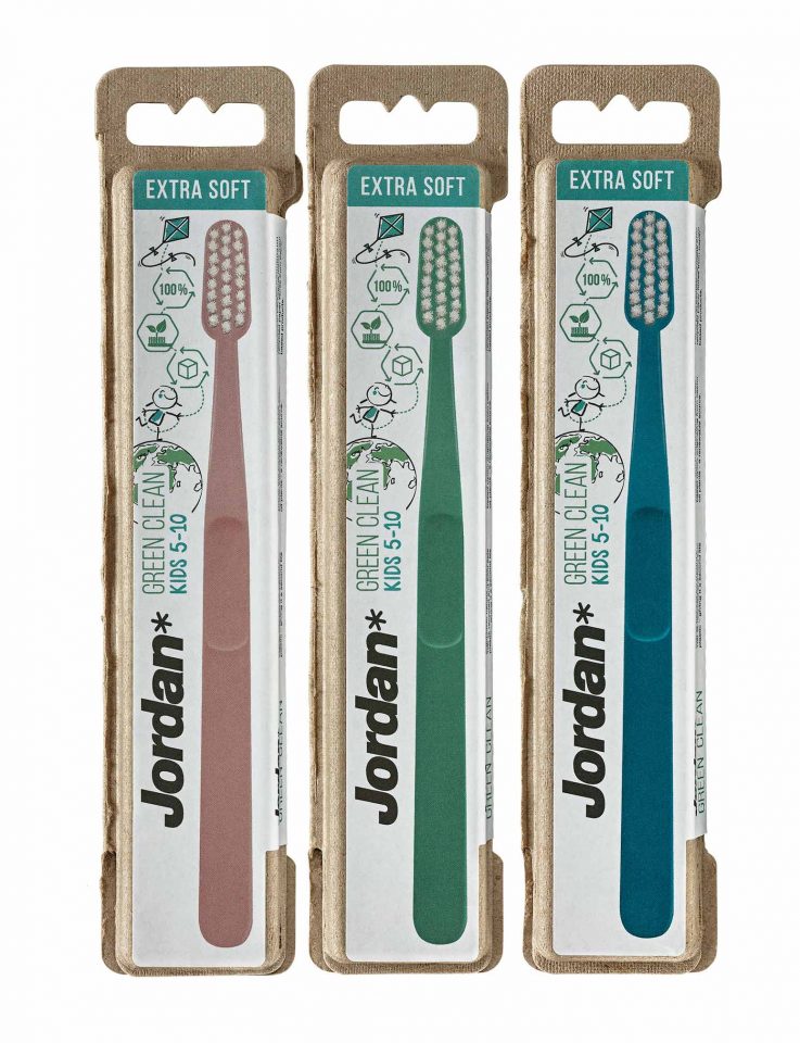 Green Clean Kids Toothbrush - Jordan Oral Care