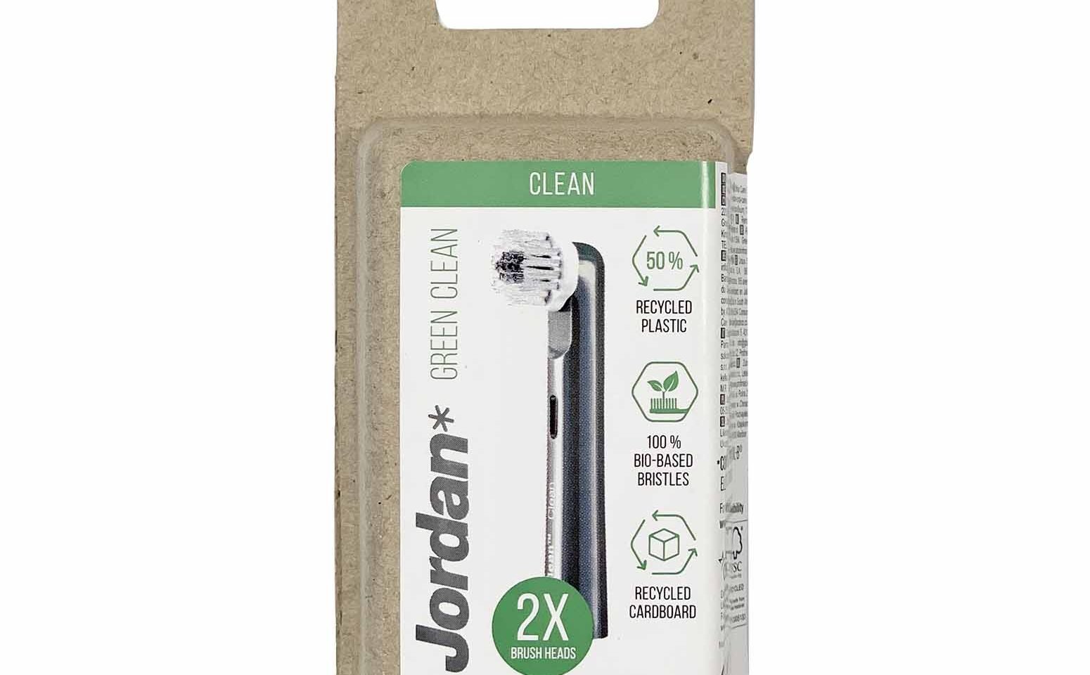 Green Clean Brush Heads | Jordan Oral Care