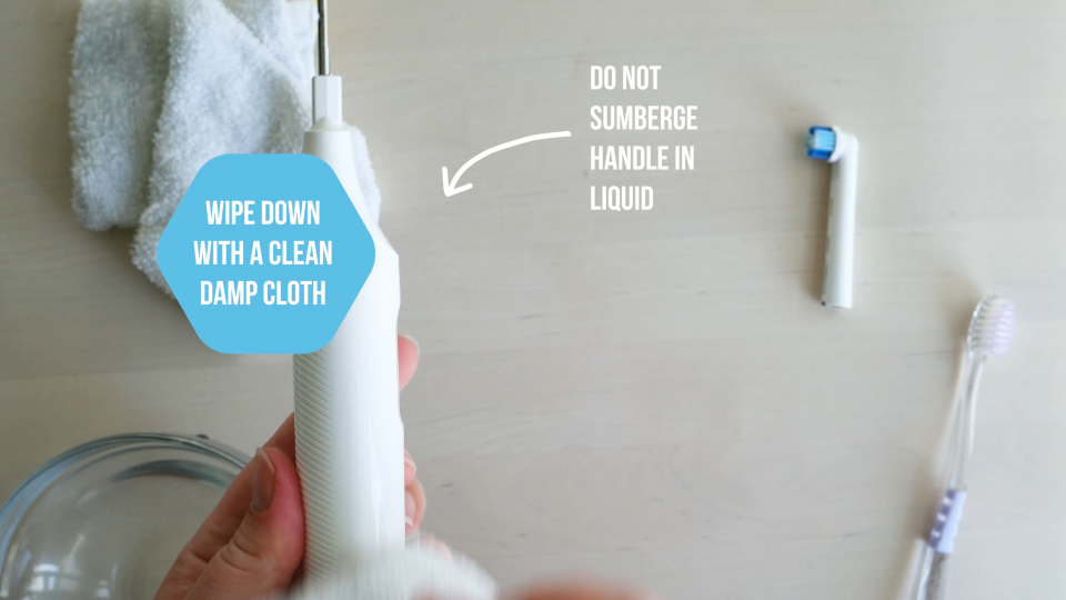 Cleaning your electric toothbrush | Jordan Oral Care