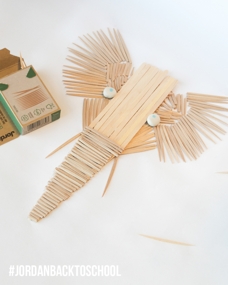 Back to school activity with toothpicks | Jordan Oral Care