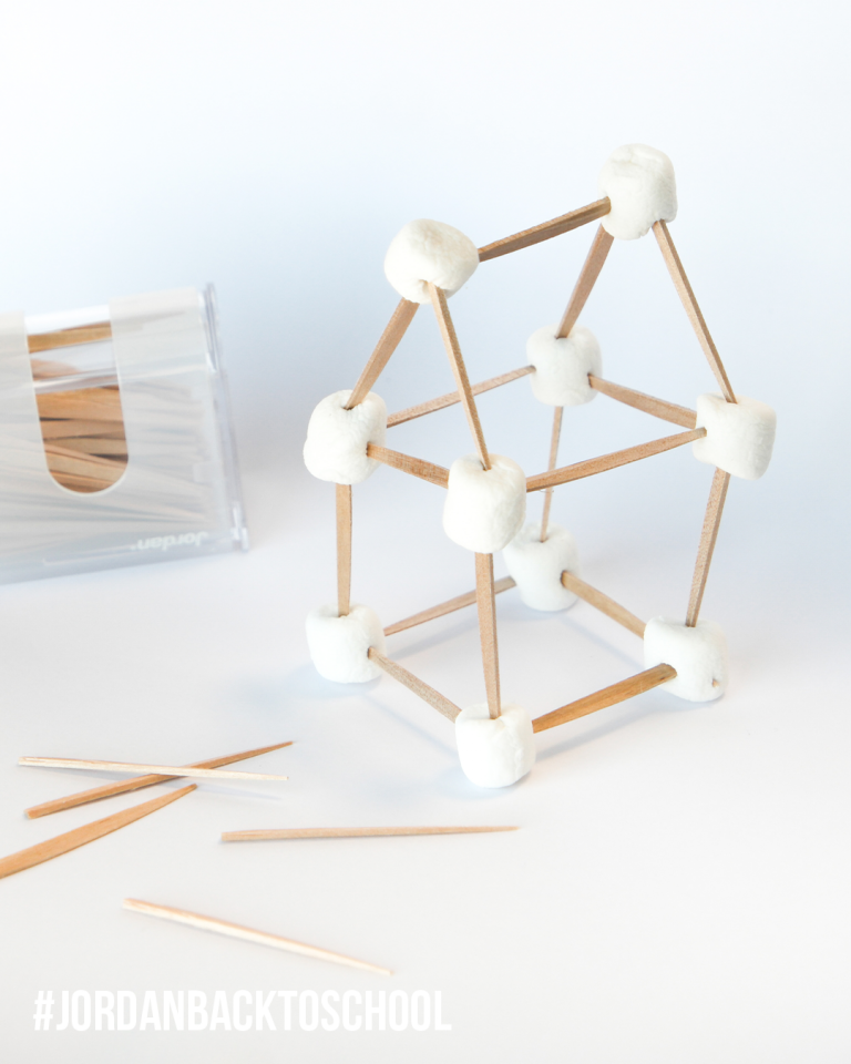 Back to school activity with toothpicks | Jordan Oral Care
