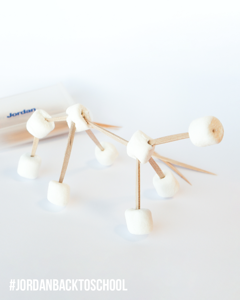Back to school activity with toothpicks | Jordan Oral Care