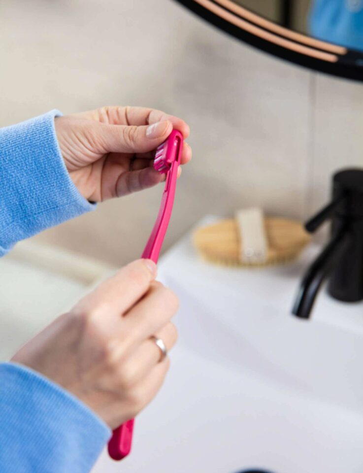 Change toothbrush replacement heads - Jordan Oral Care