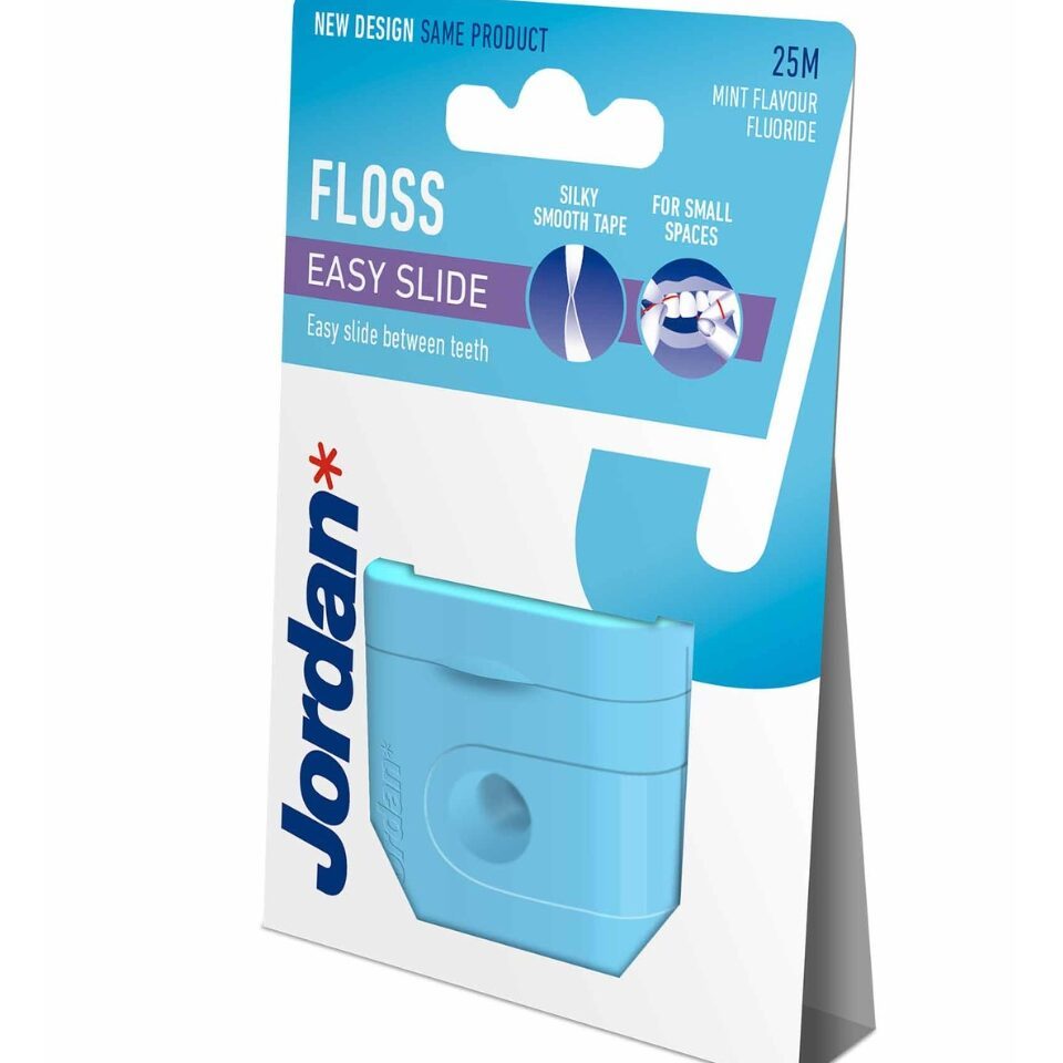 Easy Slide Floss tarpdančių siūlas | Jordan Oral Care