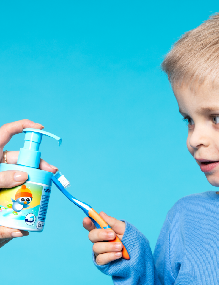 Kids Toothpaste Pump | Jordan Oral Care