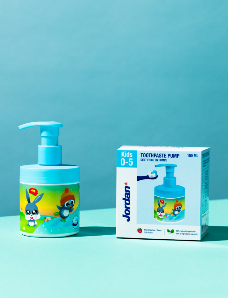Kids Toothpaste Pump | Jordan Oral Care