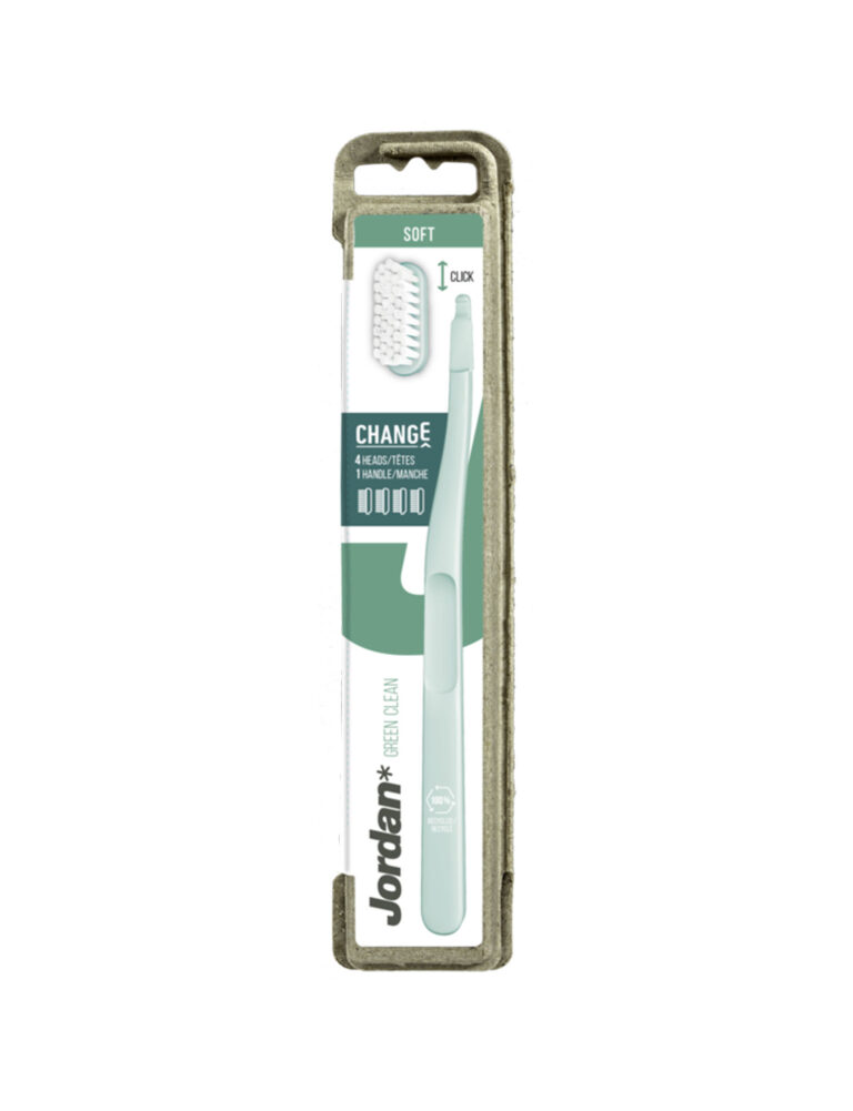 Green Clean Change 4-pack | Jordan Oral Care